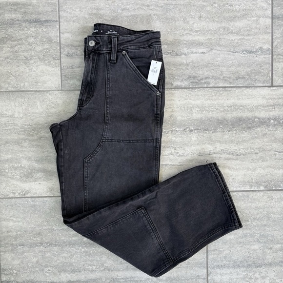 Old Navy | Jeans | Old Navy Highwaisted Og Loose Utility Jeans Black ...